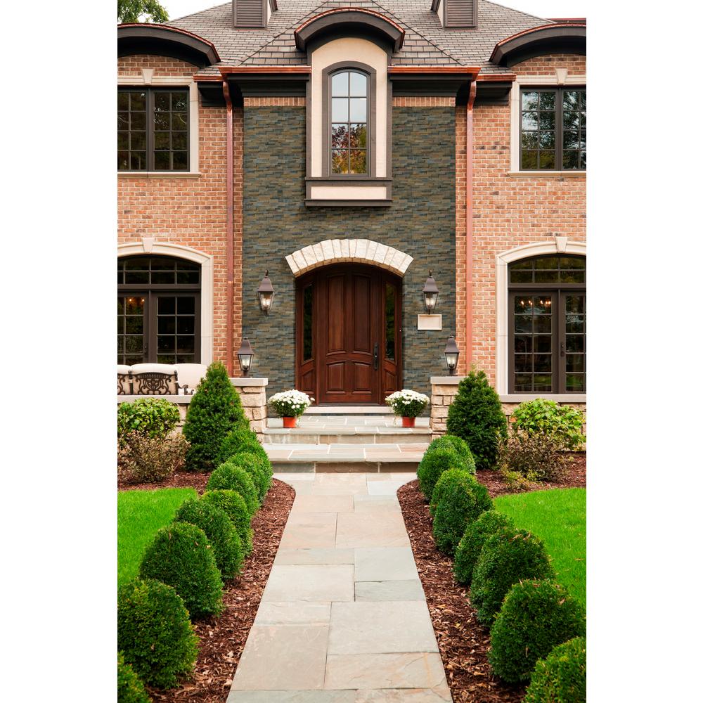 Rustic Gold Ledger Panel 6 in. x 24 in. Natural Marble Wall Tile for A