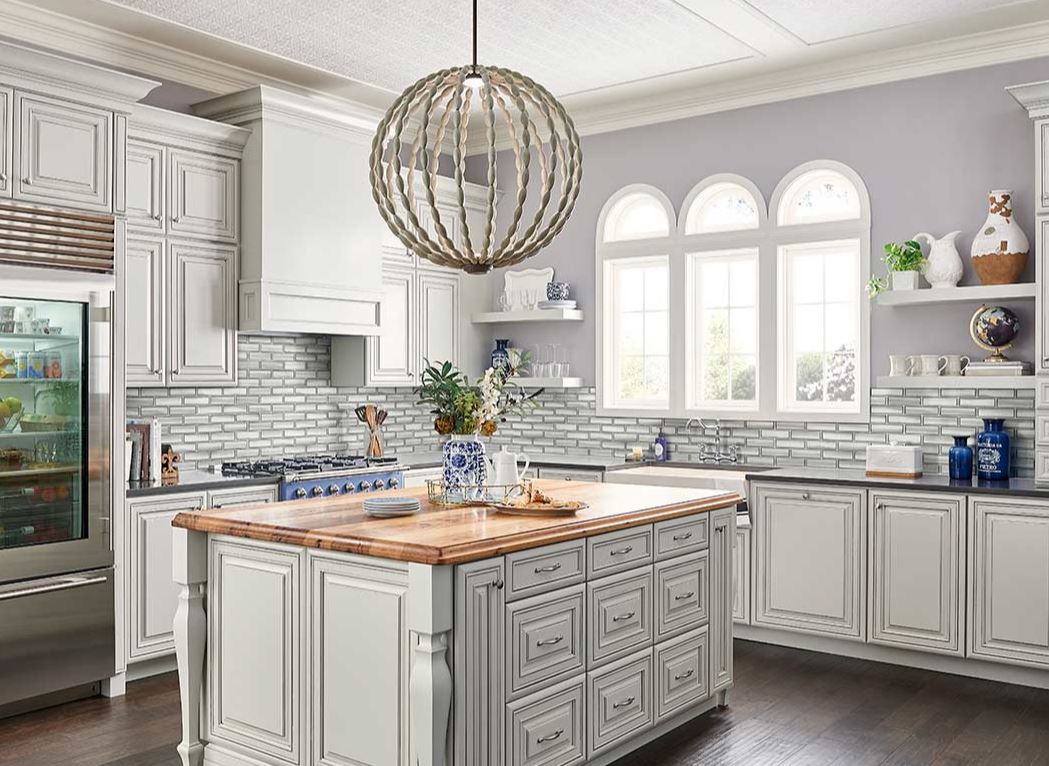 2X6 Brick Pattern Grey Stripe Glass Mosaic Wall Tile for Kitchen Backs