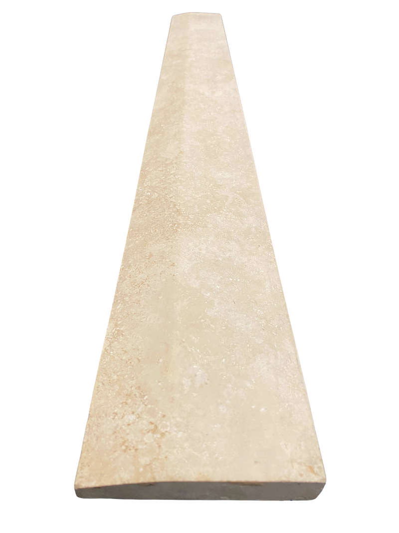 Tenedos Durango Cream Filled and Honed Ivory Light Travertine Single H